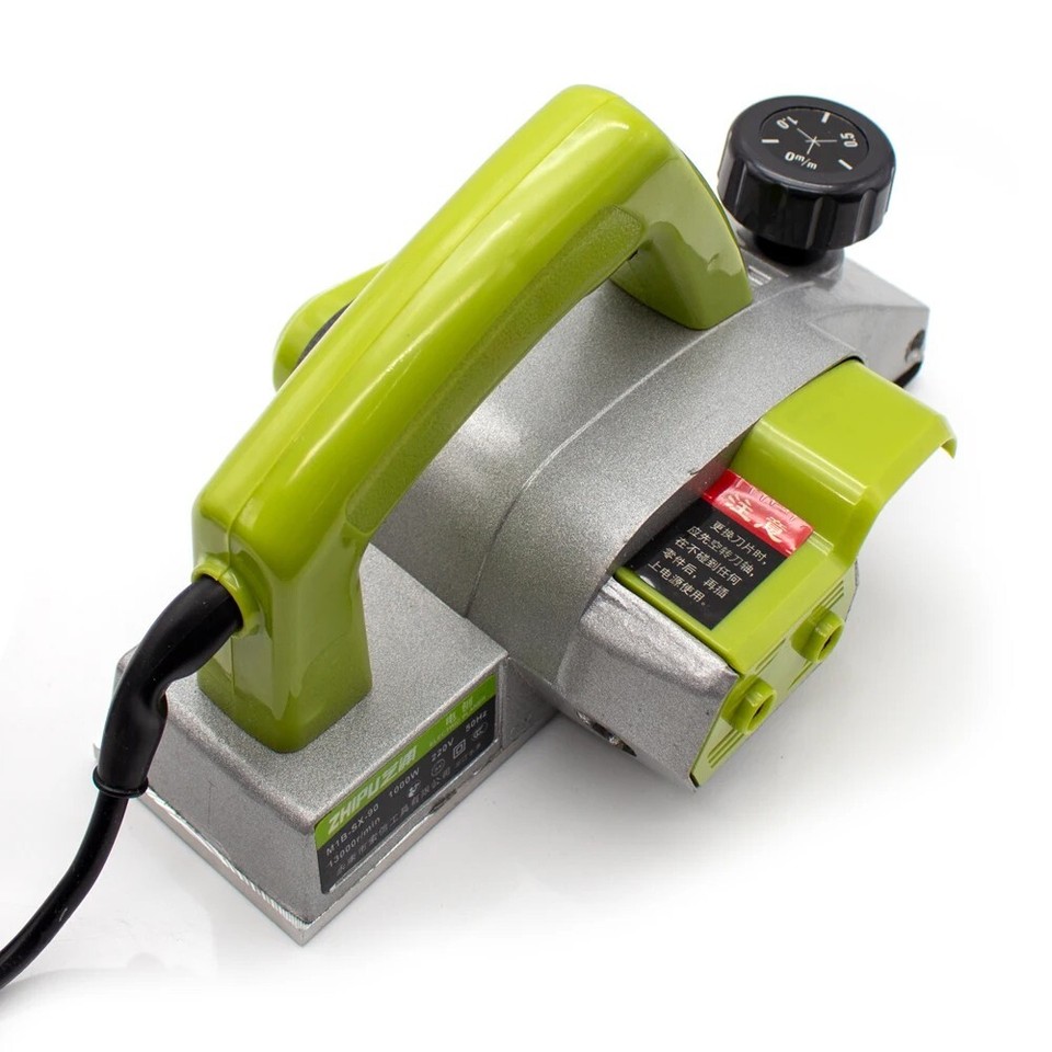 1000W 220V Electric Wood Planer Portable Desktop Woodworking Carpentry ...