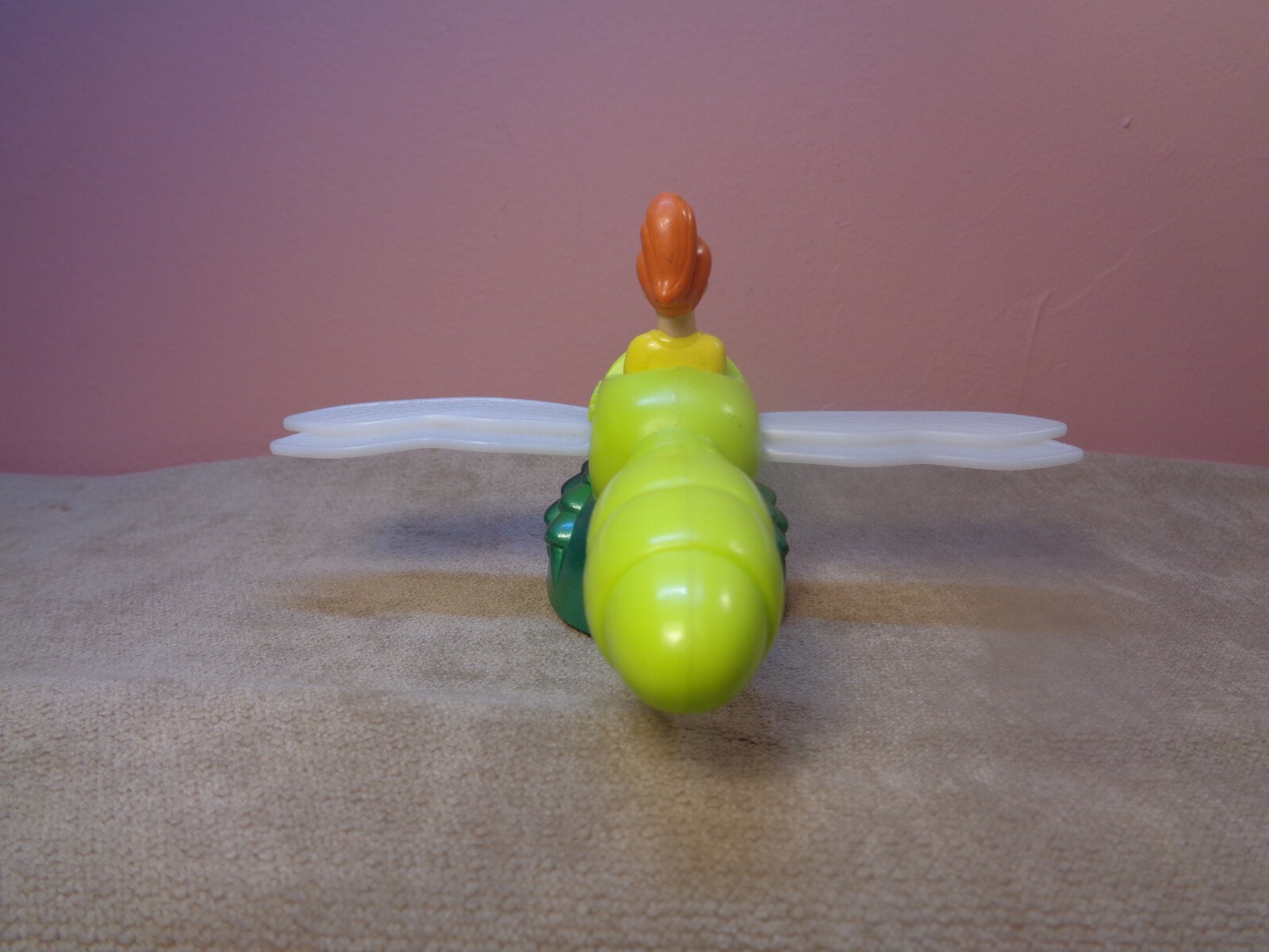 Burger King 1998 Bug Riders Boomer On Firefly Toy, 4.25" Wings Flap ...