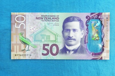 2016 New Zealand $50 Banknote *P-194* *UNC* | eBay