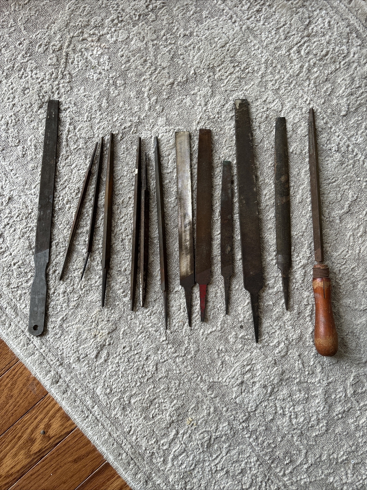 13 Vintage METAL Machinist RASPS FILES TOOLS Various Sizes | eBay