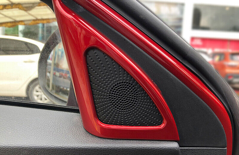 For Kia Forte K3 2019-2023 Gloss Red Car Interior Trim Decor Full Kit ...