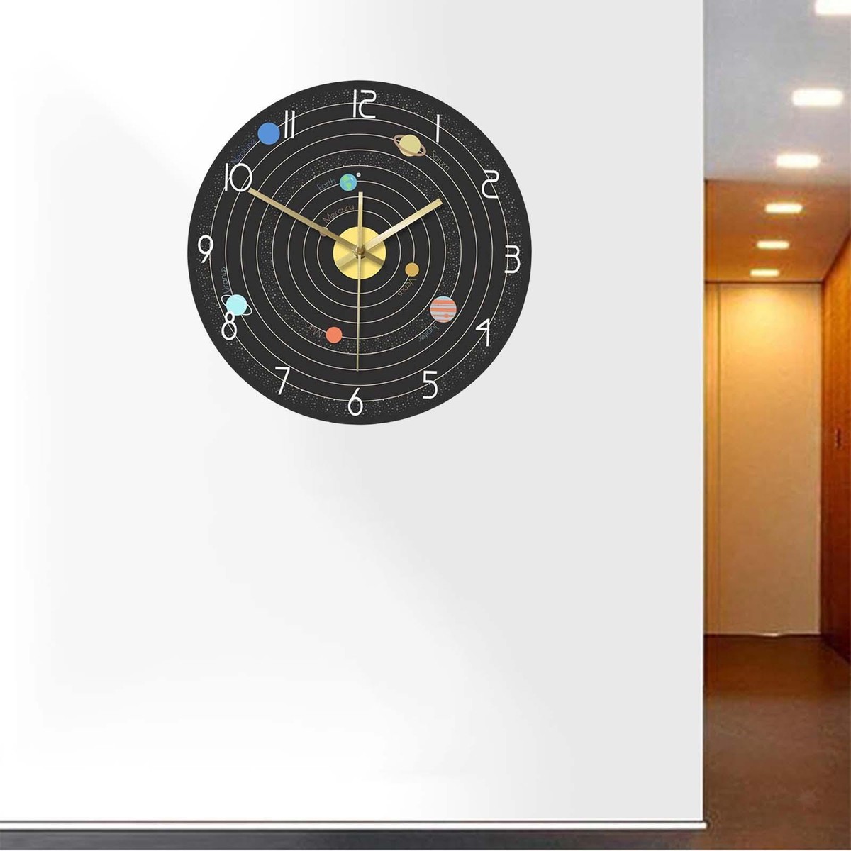 Solar System Clock Ebay