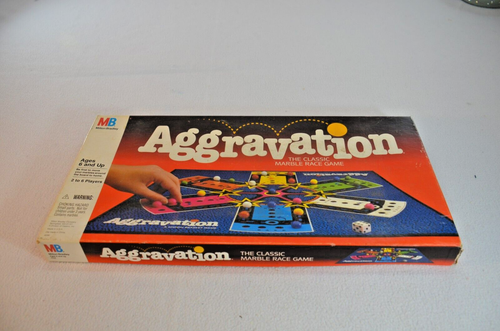 Vintage Aggravation Marbles Board Game Ages 6-Up Complete 32244040580| eBay