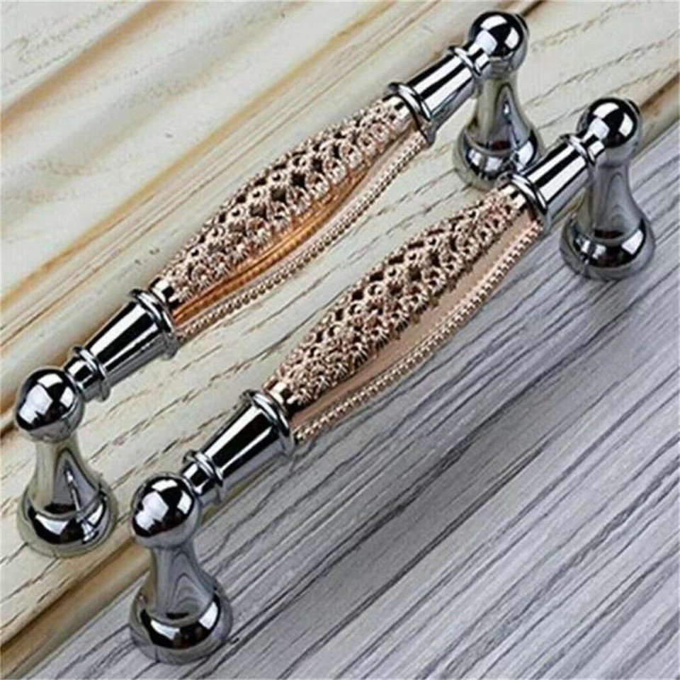 Universal Vintage Door Knobs Pull Shell Handles Kitchen Cupboard ...