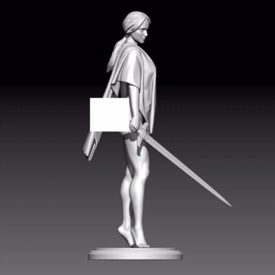 1/18 resin figure model kit Sexy Female Warrior Unassembled Unpainted ...