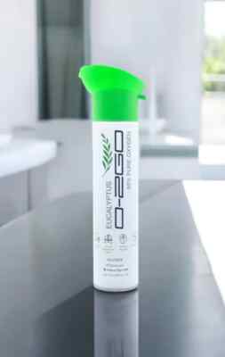 O2GO Oxygen with Eucalyptus 10 Litre Pure Breathing Oxygen Can/Bottle ...