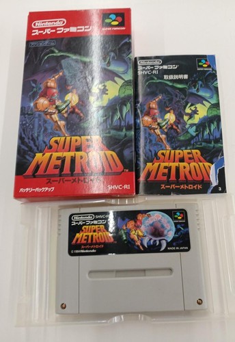 Nintendo Super Metroid Famicom Software | eBay