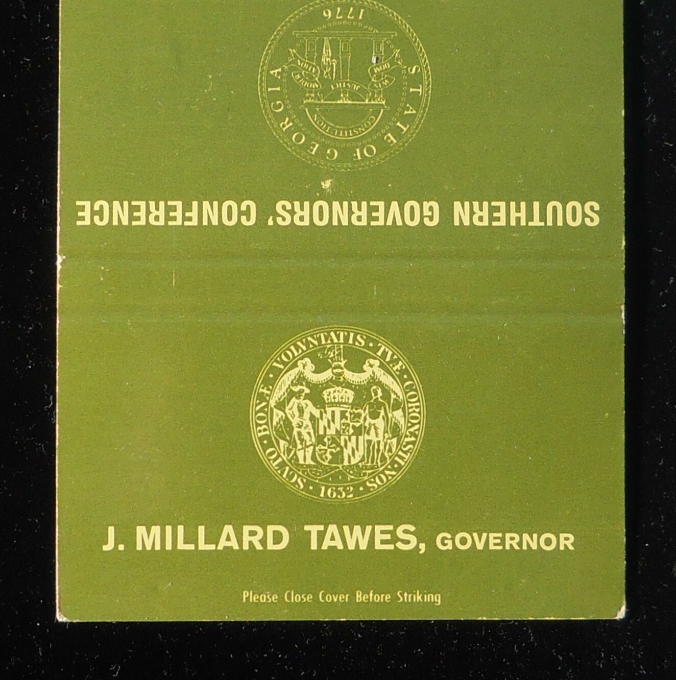 1965 J. Millard Tawes Governor Southern Governors Conference Sea Island ...