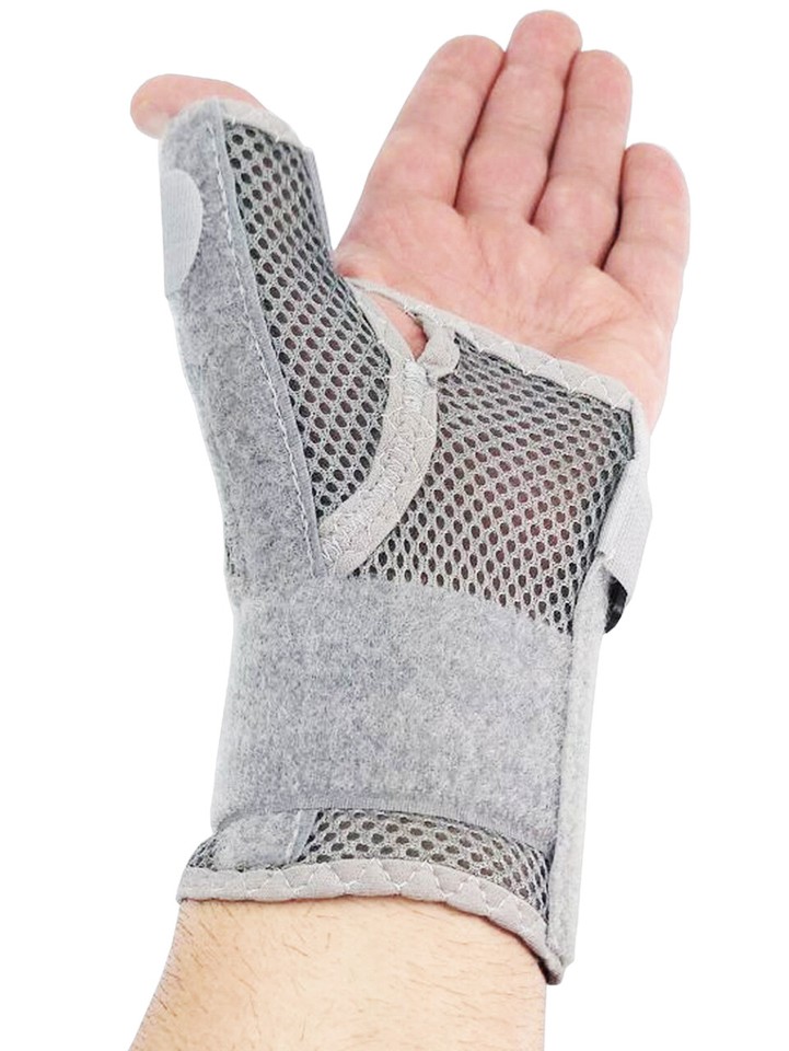 LTG PRO Thumb & Wrist Support Breathable Mesh Brace Splint Arthritis ...