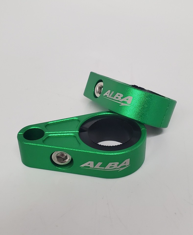 KFX 400 450 DVX Brake Line Clamps Alba Racing Green BLC 002 G | eBay