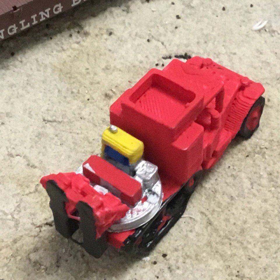 HO Scale CIrcus converted half track stake driver truck 3D Print ...