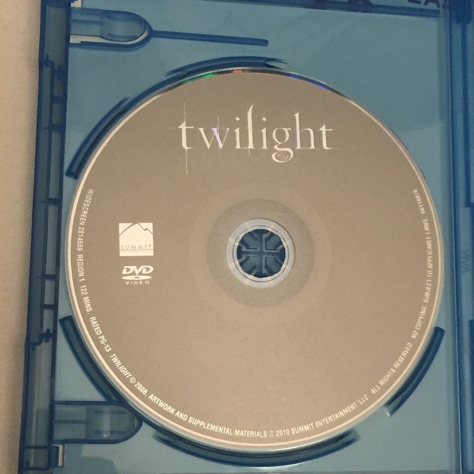 Twilight Blu-Ray + DVD Kristen Stewart Robert Pattinson | eBay