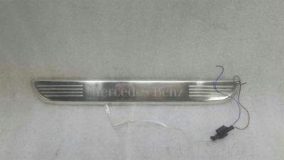 MERCEDES C Class W205 Left Door Sill A2056800535 Tür Chrom Leiste Links ...
