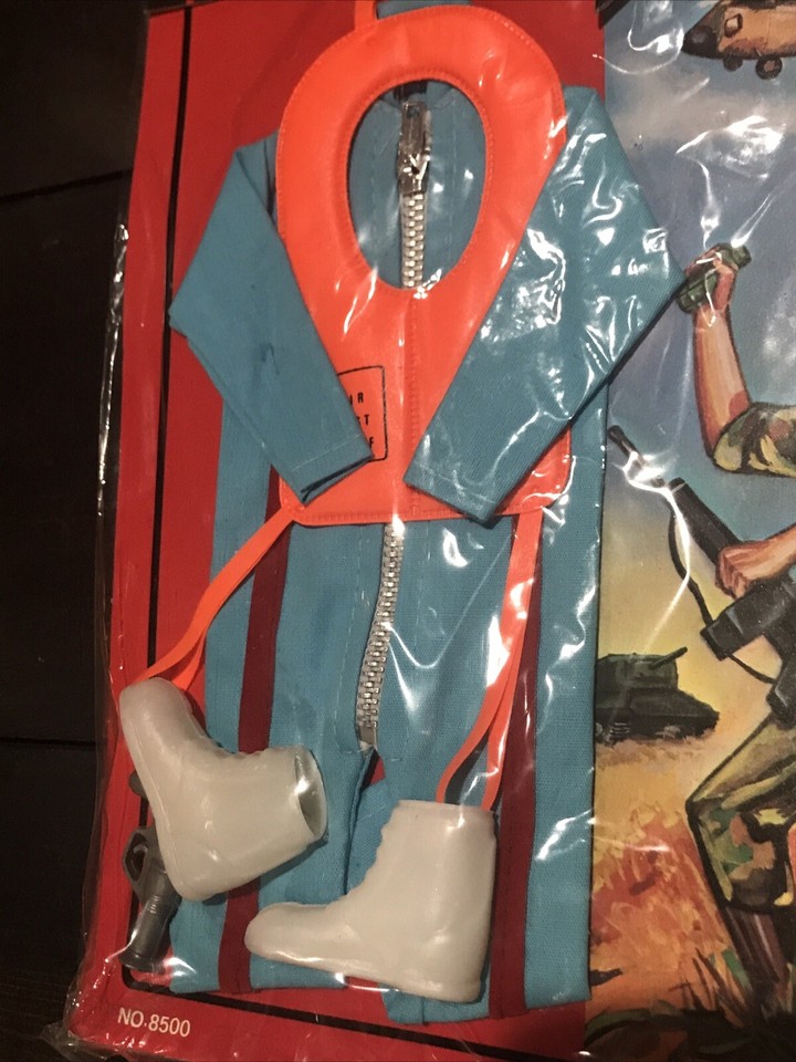 Vintage 1960s Action Soldier Outfit Fits GI Joe Hasbro Doll Water Set ...