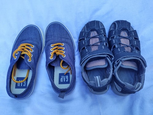 Teva Dozer 3 Sandals + Gap Sneakers Shoes Boys Kids Girls Size 12 US ...