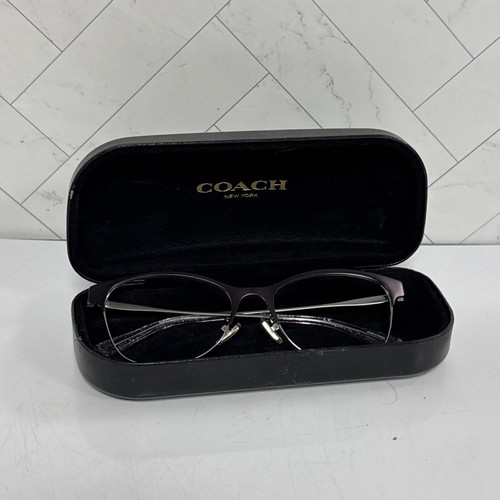 Coach Shiny Silver Frames HC 5111 9349 T 53-17-140 #1B * Frames Only ...