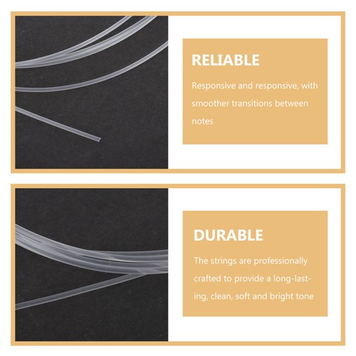 2 Pack Balalaika Strings Nylon Changing Parts Music Accessories for ...