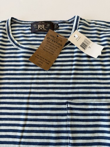 NWT. Ralph Lauren Double RRL Label Men's Pocket T-Shirt. 100% Cotton ...