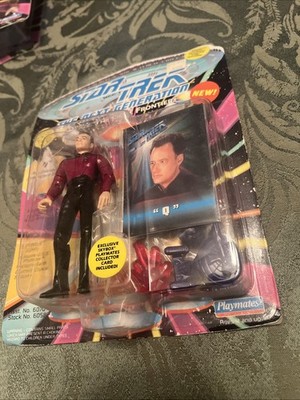 1993 Playmates Star Trek The Next Generation Q Action Figure | eBay