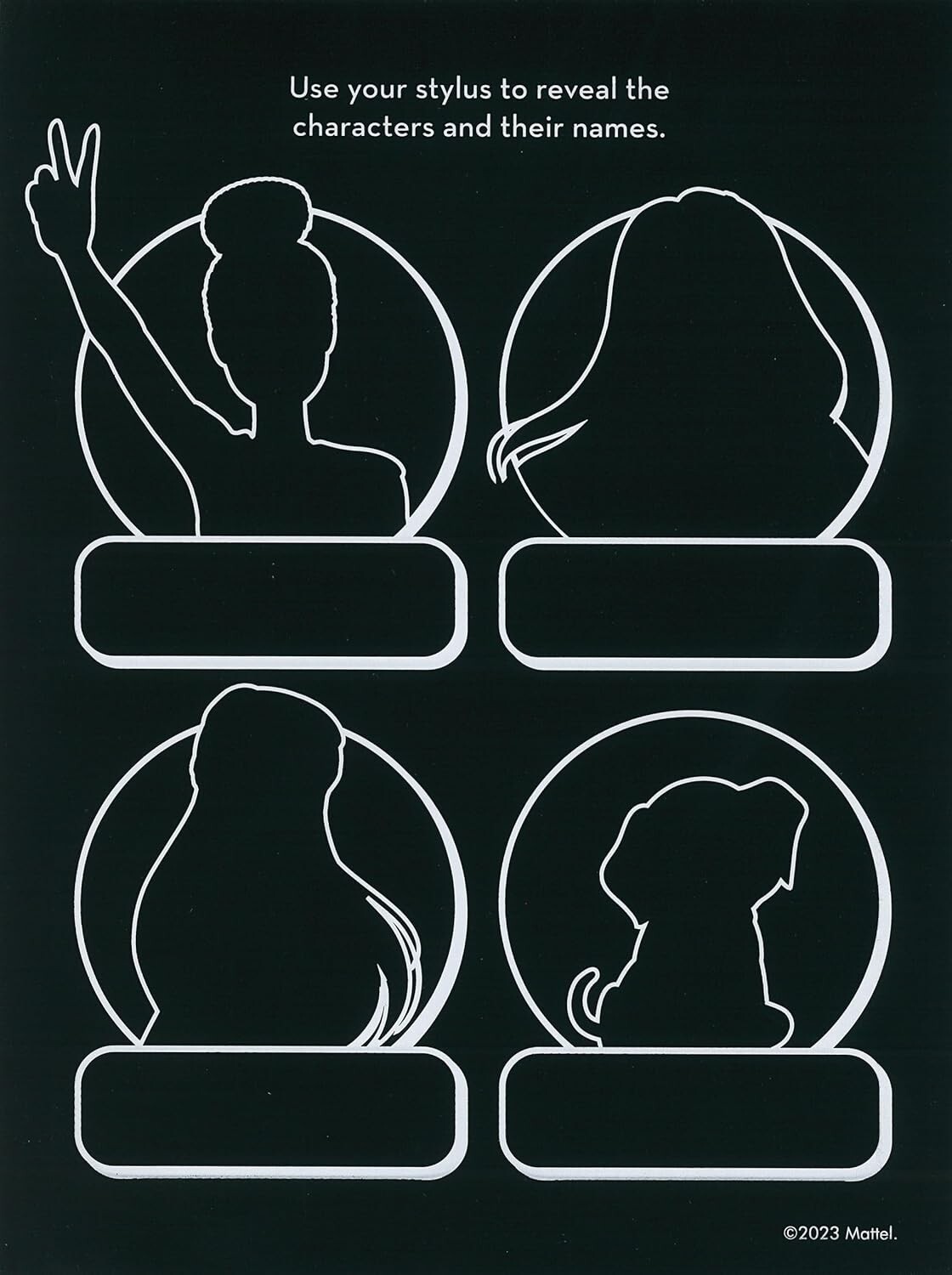 Barbie Scratch Art Activity Pad For Kids with Wooden Stylus & Puzzle ...