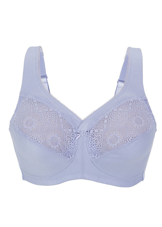 Brand Name Bra 44H MAGIC LIFT COMFORT~SUPPORT (35% Cotton) WIDE-STRAPS ...