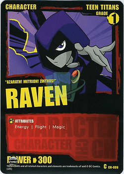Raven (grade 1) - 1st Ed - Titans Go! - Teen Titans TCG | eBay