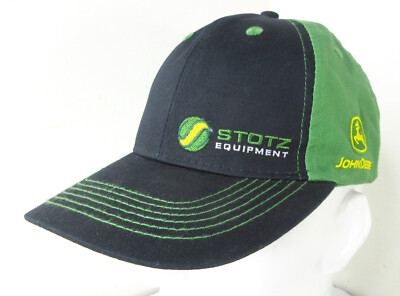Stotz Equipment John Deere Hat Baseball Cap Strapback Green Farming ...