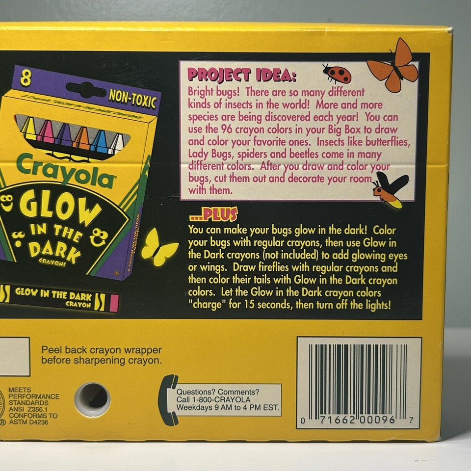 Vintage Collectible 1994 Crayola Limited Edition Big Box of Crayons 96 ...