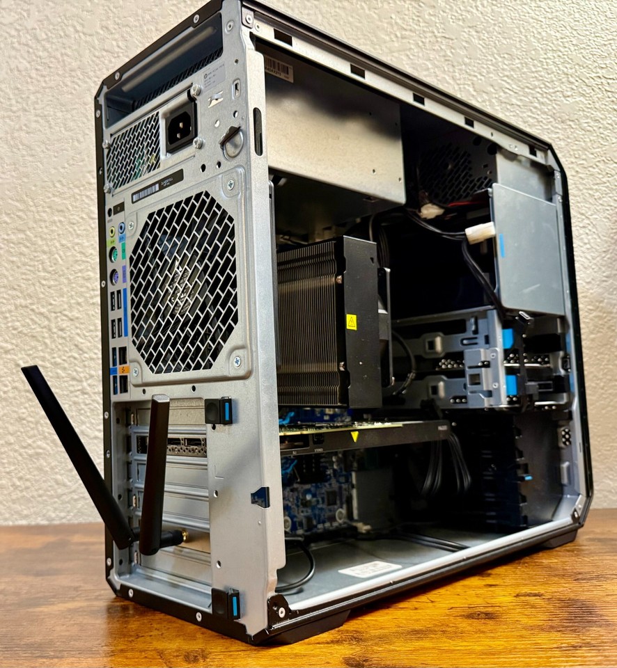 HP Z4 G4 Workstation, Xeon, 48GB DDR4, 512GB M.2 SSD + 2TB, NVIDIA ...