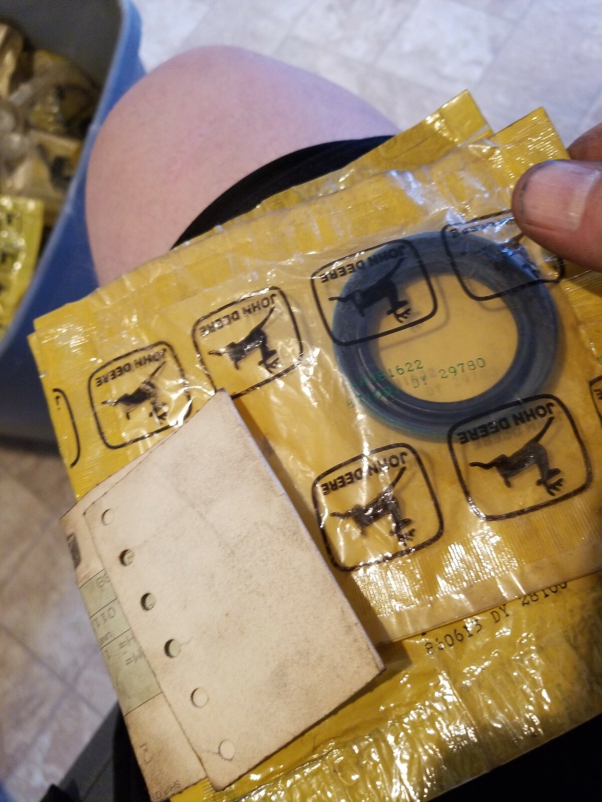 AH81622 Final Drive Pinion Seal John Deere 6620 7720 8820 9600 9610 | eBay