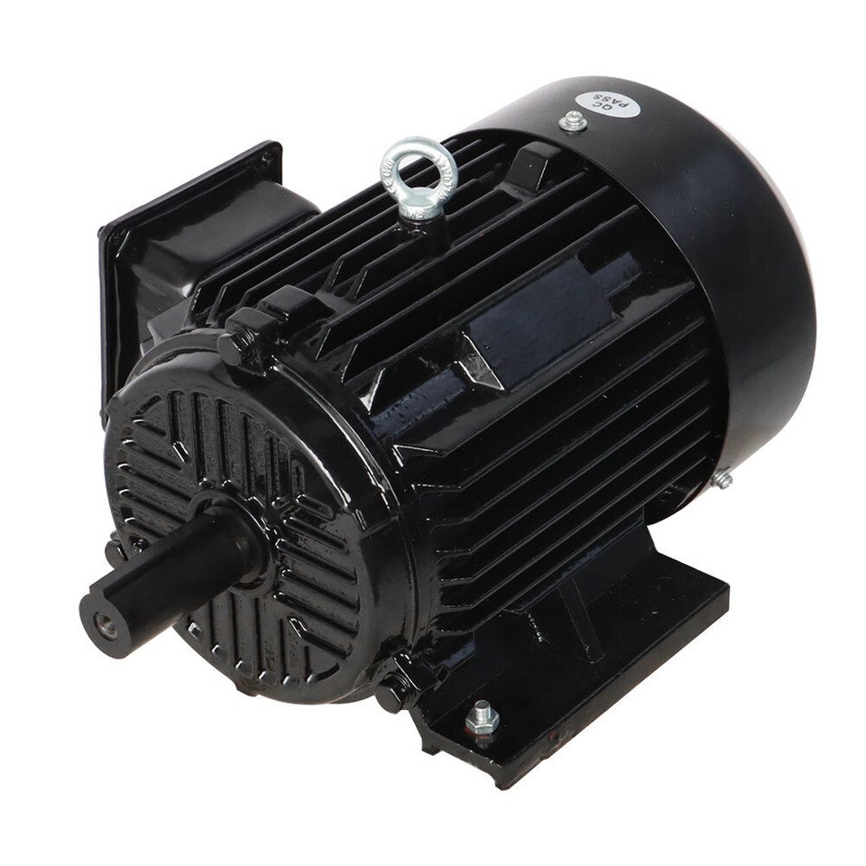 5 HP 3 Phase Electric Motor 1800 RPM 184T Frame TEFC 230/460 Volt 60 HZ ...
