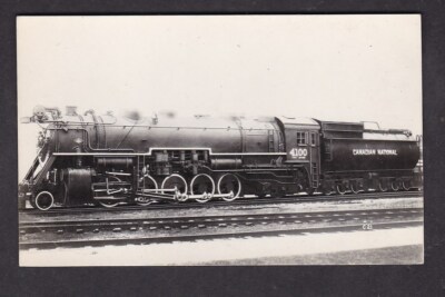 Railways Canada Canadian National loco 4100 real photo | eBay