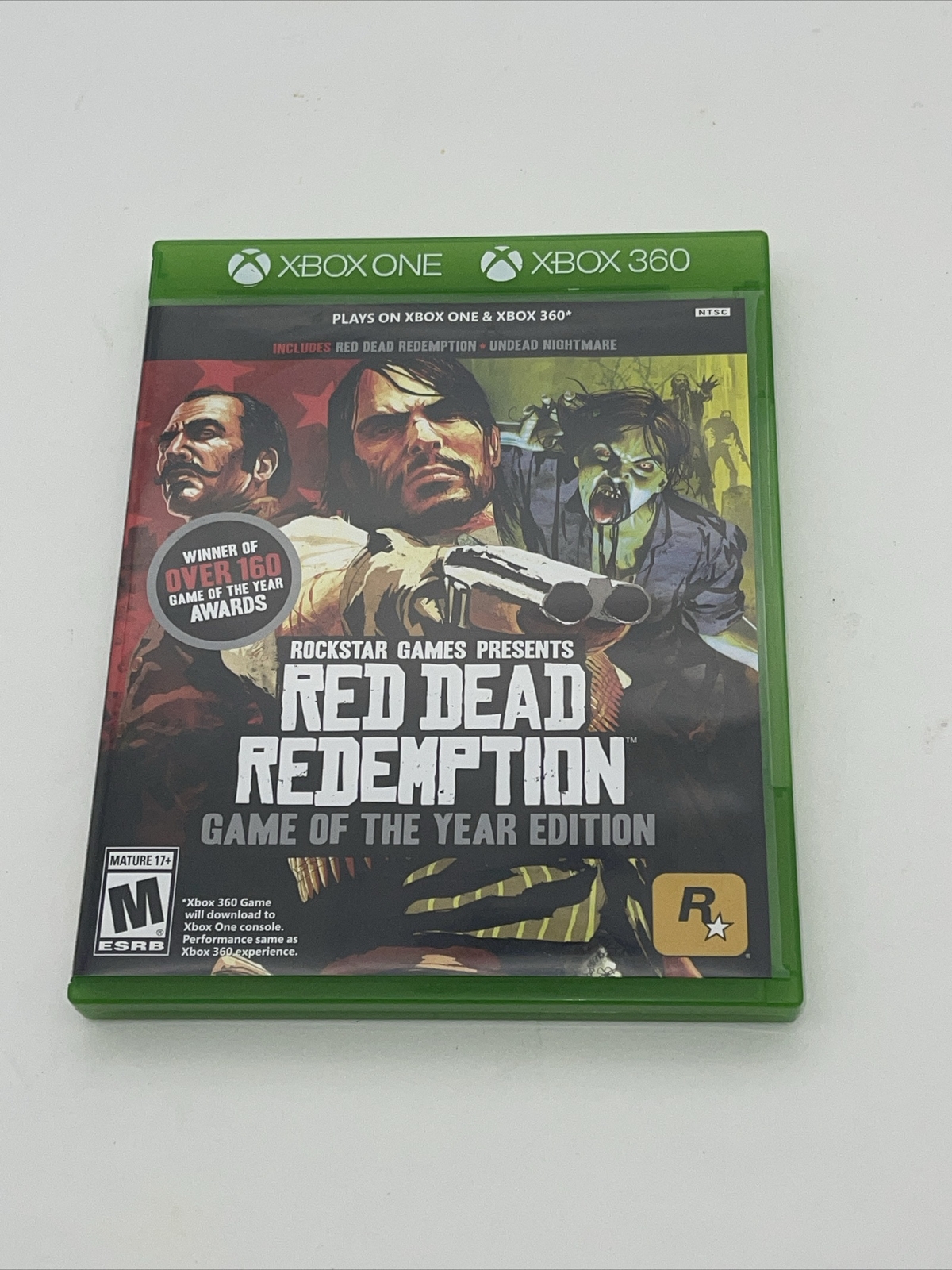Red Dead Redemption: GOY Edition (Xbox 360/ Xbox One) Case & Disc ...