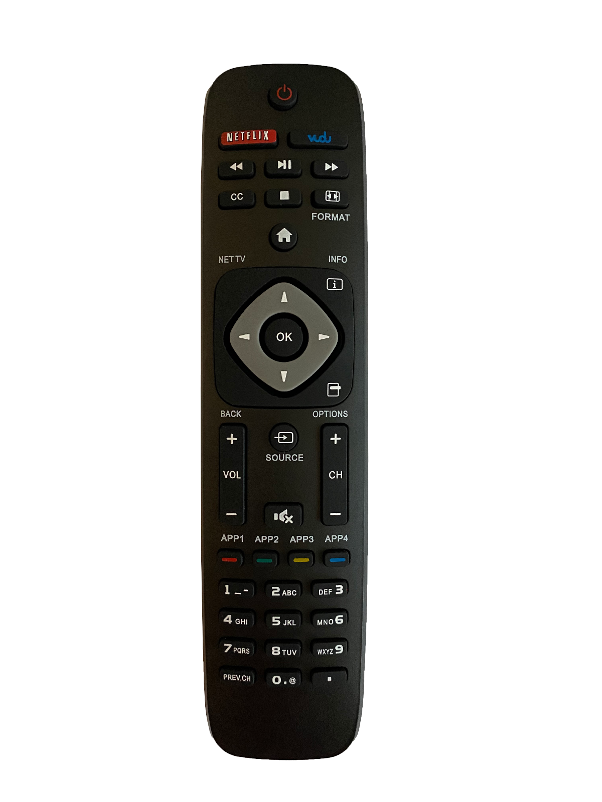 NEW PHILIPS REMOTE CONTROL 29PFL4908/F7 39PFL2608/F7 46PFL3908/F7 ...