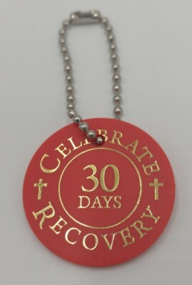 CELEBRATE RECOVERY 30 Day Chip MY GRACE IS ENOUGH FOR YOU Token ...