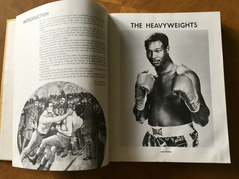 A PICTORIAL HISTORY OF BOXING....NAT FLEISCHER & SAM ANDRE 1981 | eBay