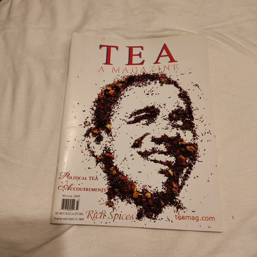 Tea A Magazine Winter 2009 Obama Political Tea | eBay