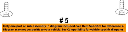 GM OEM 19-23 Escalade ESV Frame Splash Shields-Skid Plate Bolt 11602140 ...