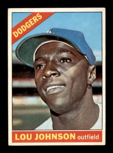 1966 Topps #13 Lou Johnson GVG Dodgers 555046 | eBay