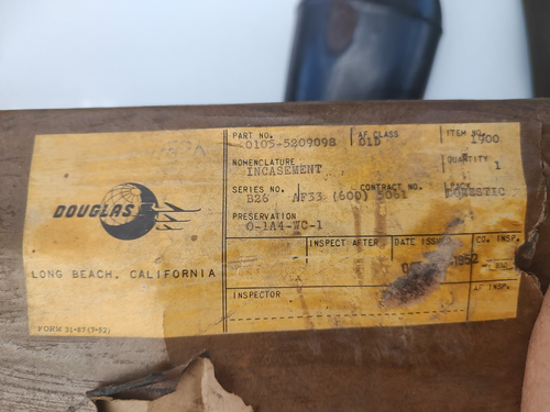 Unissued in Box USAAF A26 Invader/B26 Marauder Aircraft Gun Turret ...