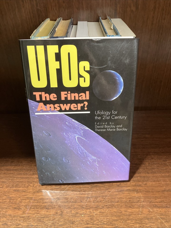 UFOs UAP Hardcover Aliens Abduction Stories Lot of 8 Books Unsolved ...