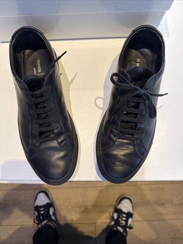 Common Projects Original Achilles Low Black 1528 7547 US 7 EU 40 ...