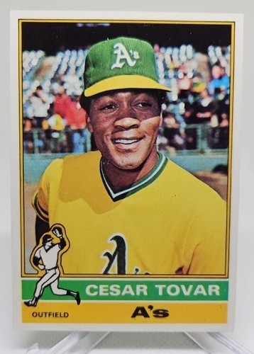 1976 Topps Cesar Tovar #246 Oakland Athletics Baseball Club | eBay
