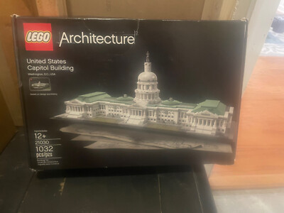LEGO Architecture Complete United States Capitol Bldg 21030 ...
