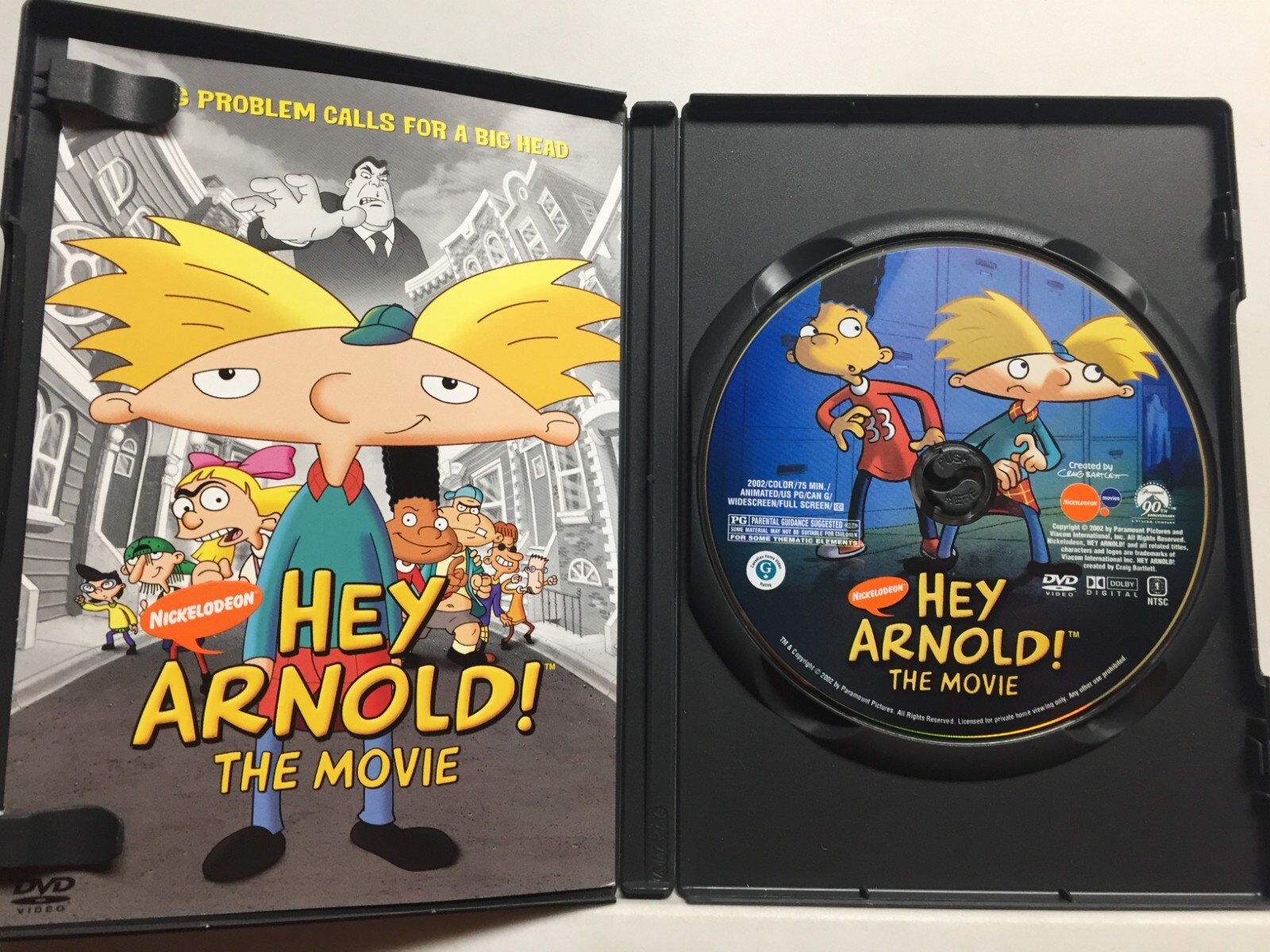 Nickelodeon's Hey Arnold!: The Movie (DVD,2002,Widescreen) Jennifer ...