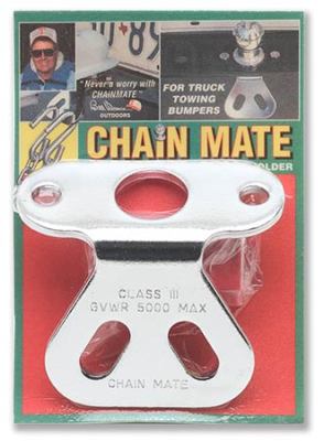 Chain Mate Trailer Hitch Safety Chain Holder | Rear | Polished Towing ...