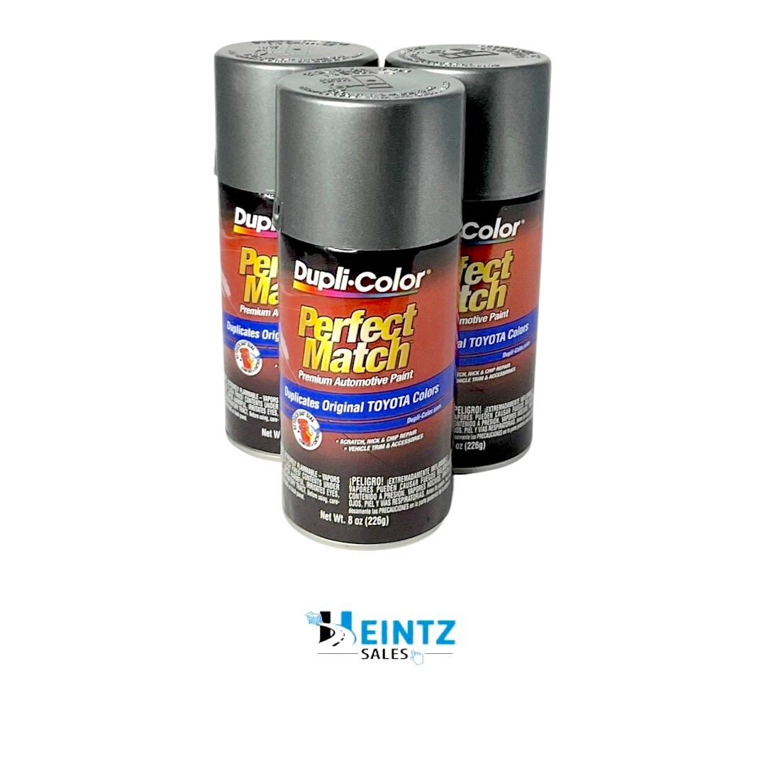 Duplicolor BTY1614 Perfect Match Toyota 1E3 Phantom Grey Pearl 8oz ...