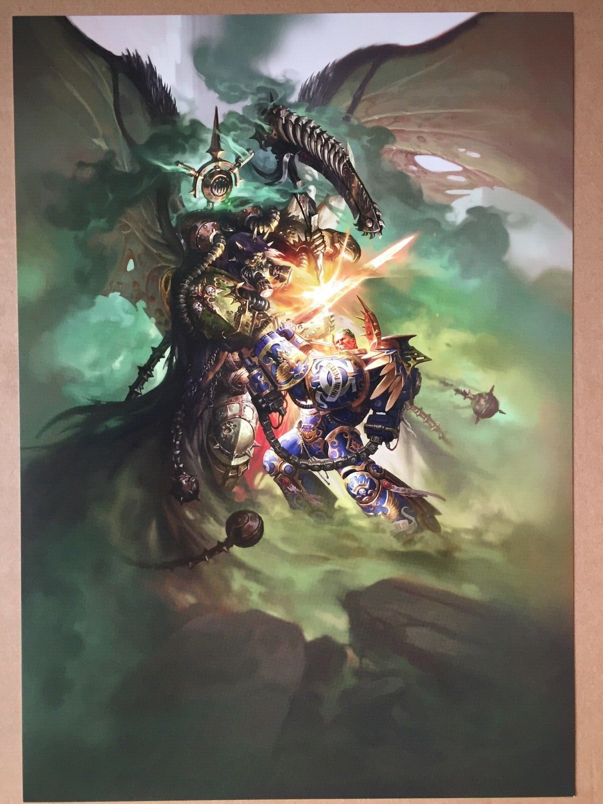 Ultramarine Godblight Warhammer 40K Poster | eBay