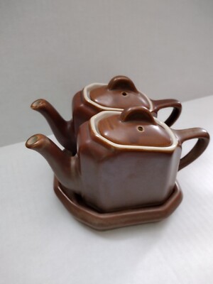 Hall China Tea For Two Individual Tea Pots | eBay