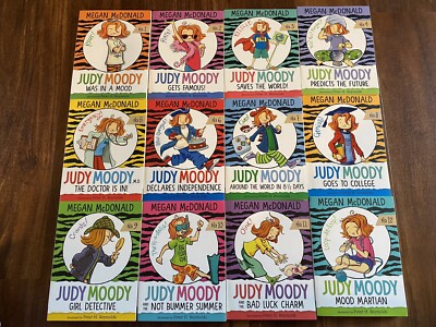 Judy Moody Series Books 1-12 by Megan McDonald Chapter Book Lot | eBay